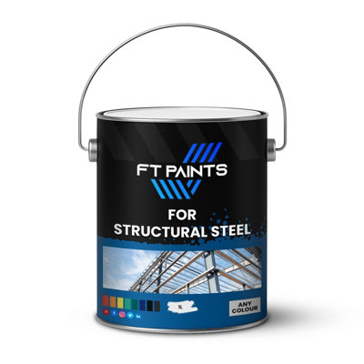 FT Paints 1.2L Kit 2K Anti-Rust Metal Paint For Structural Steel- RAL ...