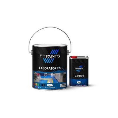 FT Paints 1.2L Kit Epoxy Gloss Finish Floor Paint For Laboratories-RAL ...