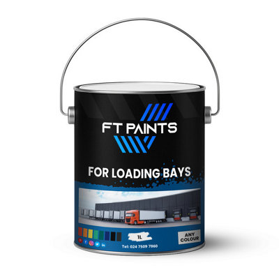 FT Paints 1.2L Kit Epoxy Gloss Finish Floor Paint For Loading Bays-RAL ...
