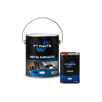 FT Paints 1.5L Kit Acrylic Paint Matt Finish For Metal Surfaces- RAL ...