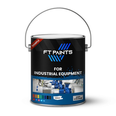 FT Paints 100 ml Sample Basecoat Paint with Matt Finish for Industrial ...