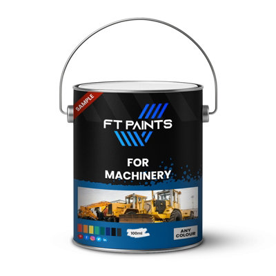 FT Paints 100 ml Sample Basecoat Paint with Matt Finish for Machinery ...