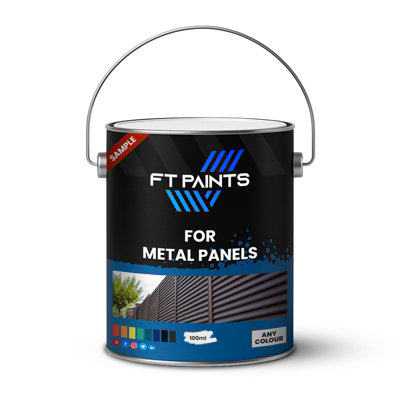 FT Paints 100 ml Sample Basecoat Paint with Matt Finish for Metal ...