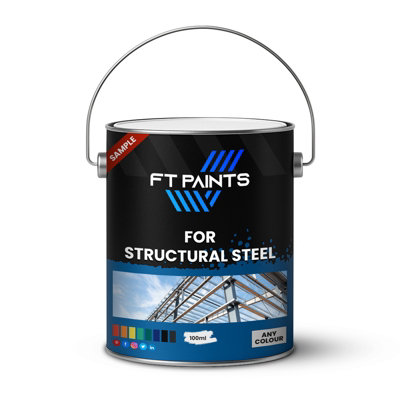 FT Paints 100 ml Sample Basecoat Paint with Matt Finish for Structural ...