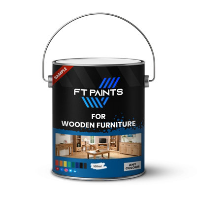 FT Paints 100 ml Sample Fast-Drying Wood Paint with Matt Finish for ...
