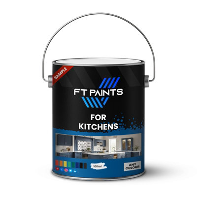 FT Paints 100 ml Sample Fast-Drying Wood Paint with Satin Matt Finish ...