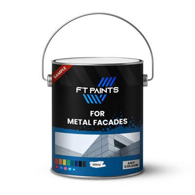 FT Paints 100 ml Sample Water-Based Polyurethane Paint for Metal ...