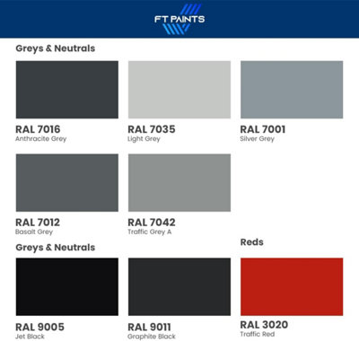 FT Paints 100ml Sample ACRY High-Gloss 2K Paint with Hardener E9005 For ...