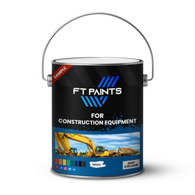 FT Paints 100ml Sample ACRY High-Gloss 2K Paint with Hardener E9005 For ...