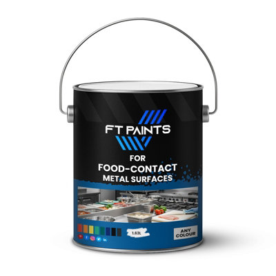 FT Paints 2.75L Kit Food-Safe Paint with Gloss Finish for Food-Contact ...