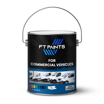 FT Paints 2.7L Kit Basecoat Paint with Matt Finish for Commercial ...