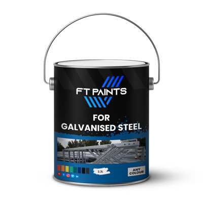 FT Paints 2.8L Kit Vinyl Paint with Satin-Matt Coating for Galvanised ...