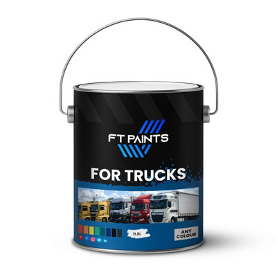FT Paints 20.0 L Kit High-Coverage Paint with Satin Finish for Trucks ...