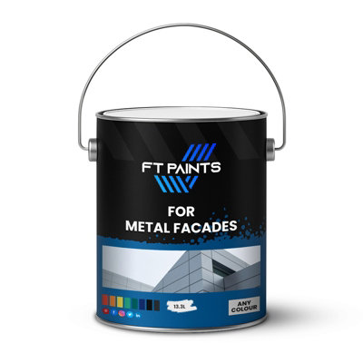 FT Paints 20.0L Kit Water-Based Polyurethane Paint for Metal Facades ...