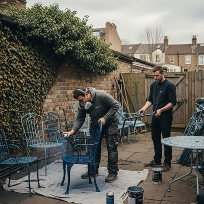 FT Paints 24L Kit 2K Anti-Rust Metal Paint For Metal Furniture- RAL ...