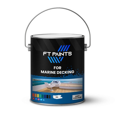 FT Paints 25.300L Kit 2K Anti-Slip Floor Paint with E9006 Hardener ...