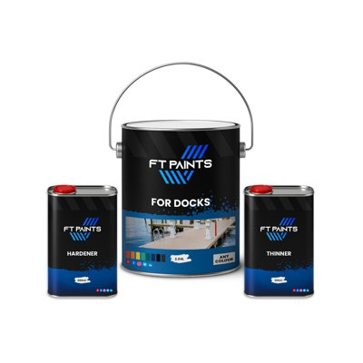 FT Paints 3.03L Kit Epoxy Mica Paint with Matt Finish for Docks- RAL ...