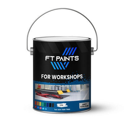 FT Paints 3.75L Kit Epoxy Gloss Finish Floor Paint For Workshops-RAL ...