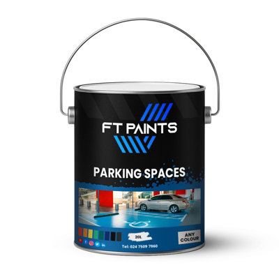 FT Paints 30L Kit Epoxy Gloss Finish Floor Paint For Parking Spaces-RAL ...
