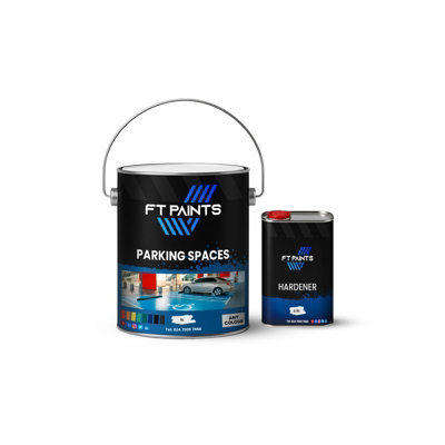 FT Paints 7.5L Kit Epoxy Gloss Finish Floor Paint For Parking Spaces ...