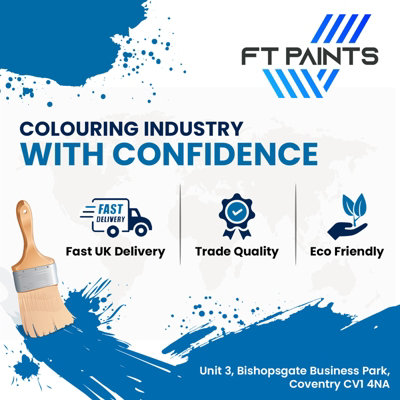 FT Paints 7.5L Kit Epoxy Gloss Finish Floor Paint For Parking Spaces ...