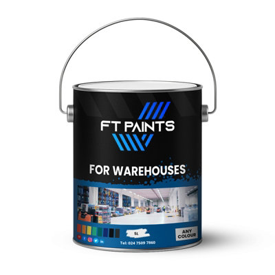 FT Paints 7.5L Kit Epoxy Gloss Finish Floor Paint For Warehouses-RAL ...