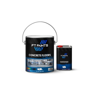FT Paints 7.5L Kit Epoxy Gloss Finish Paint For Concrete Floors-RAL ...