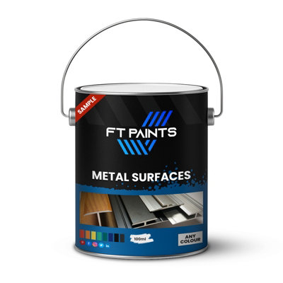 FT Paints Sample 100ml Acrylic Paint Matt Finish For Metal Surfaces ...