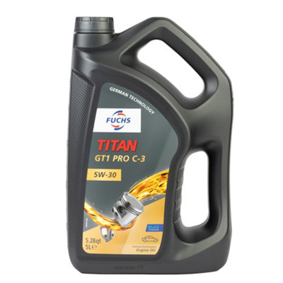 FUCHS Engine Oil Titan GT1 Pro C-3 SAE 5W30 Fully Synthetic VW 504 507 5L