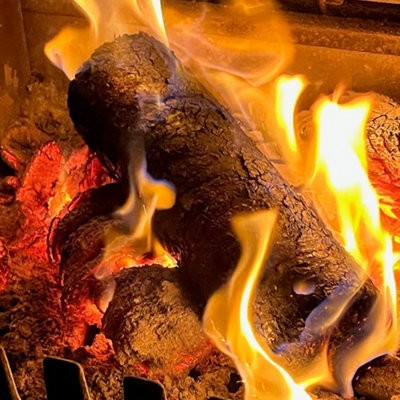 Fuel Log Briquettes For Wood Burners, Fire Pits and Pizza Ovens x10 Blocks