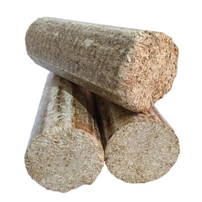 Fuel Log Briquettes For Wood Burners, Fire Pits and Pizza Ovens x75 Blocks