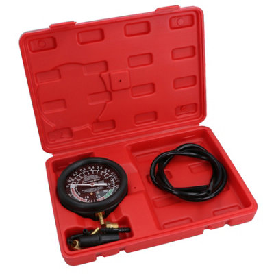 Fuel Vacuum And Fuel Pump Pressure Tester Gauge Kit Carburettor Valve AN023