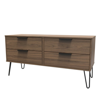 Fuji 4 Drawer Bed Box in Carini Walnut (Ready Assembled)