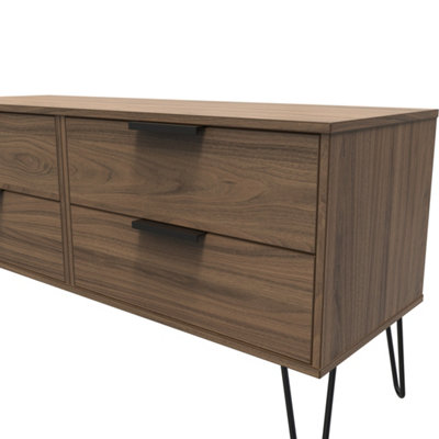 Fuji 4 Drawer Bed Box in Carini Walnut (Ready Assembled)