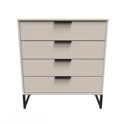 Fuji 4 Drawer Chest in Kashmir Matt (Ready Assembled)