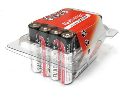 FujiEnergy AAA Alkaline Batteries, tub of 24