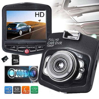 Full HD 1080P Car DVR Dash Accident Camera with Night Version A7 Black ...
