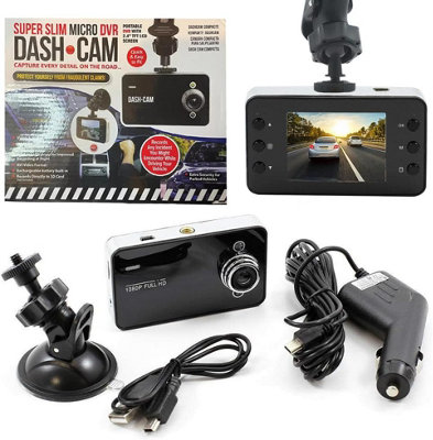 Full HD 1080P Dash Cam Dashboard Video Camera Compact Record Lcd Usb ...