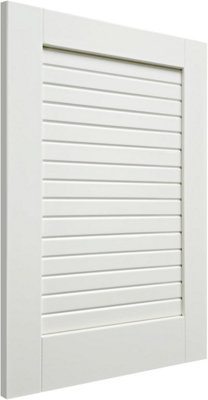 Full Panel Solid Wooden Door - Cupboard Doors - Slatted Wardrobe Door ...