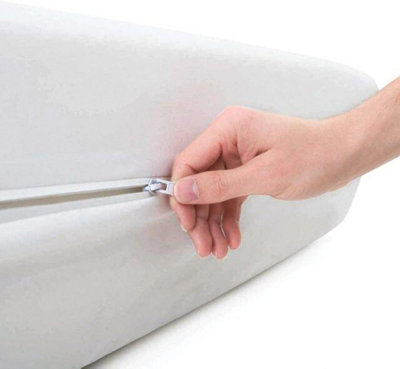 Fully Encased Knitted Jersey Waterproof Mattress Protector - Anti ...