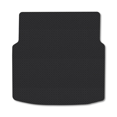Fully Tailored Boot Car Mat Fits Mercedes CLS 2005-11 Black Rubber Mat ...