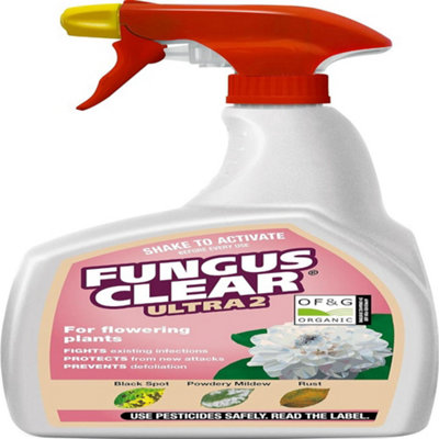 FungusClear Ultra 2 800ml Ready to Use Fungicide for Outdoor Plants ...