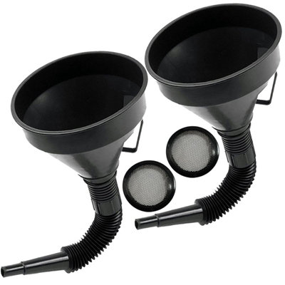 Funnel Wide mouth flexible funnel with handle, multi purpose large ...