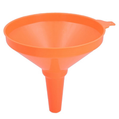 Funnel with 200mm Wide Mouth Pouring Fixed Spout Oil Fuel Petrol Water