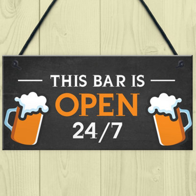 Funny Bar Sign Humour Joke HOME BAR Man Cave Pub Garage Sign Gift