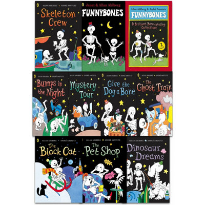 Funny Bones 10 Books Collection Set (Funnybones: A Bone Rattling ...