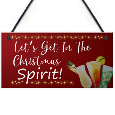 Funny Home Bar Sign Christmas Decoration Gift For Family Home Decor ...