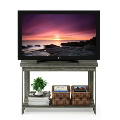 Furinno Beginning TV Stand, French Oak Grey