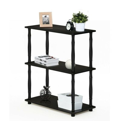Furinno Turn-N-Tube 3-Tier Compact Multipurpose Shelf Display Rack with ...