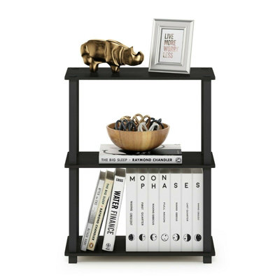 Furinno Turn-S-Tube 3-Tier Compact Multipurpose Shelf Display Rack with ...